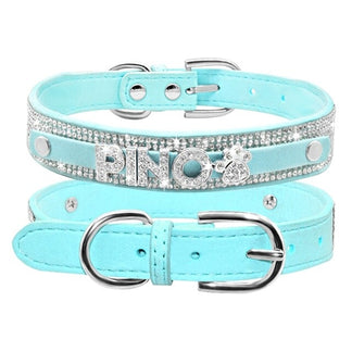 Dog Collar Personalized Diamonds | Custom Dog Collars Diamonds ...