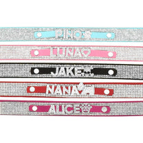 Dog Collar Personalized Diamonds | Custom Dog Collars Diamonds ...